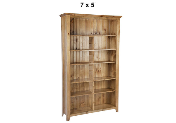 Chunky (AUSSIE MADE) Highline Bookcase Collection - Assorted Stained C ...