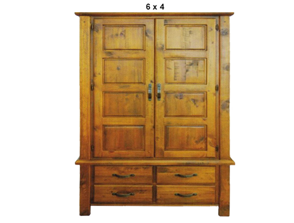 Conventry (AUSSIE MADE) 2 Door / 4 Drawer Wardrobe Collection - Assort ...