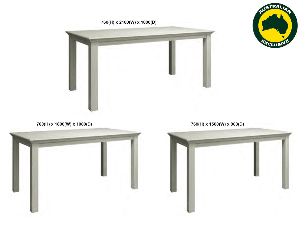 Aussie Made Dining Tables – Jimmy & Ross